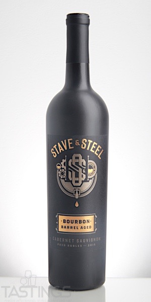 Stave and Steel 2015 Bourbon Barrel Aged Cabernet Sauvignon Paso Robles ...