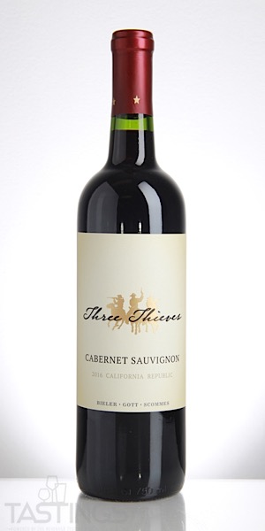 Three Thieves 2016 Cabernet Sauvignon California USA Wine Review | Tastings