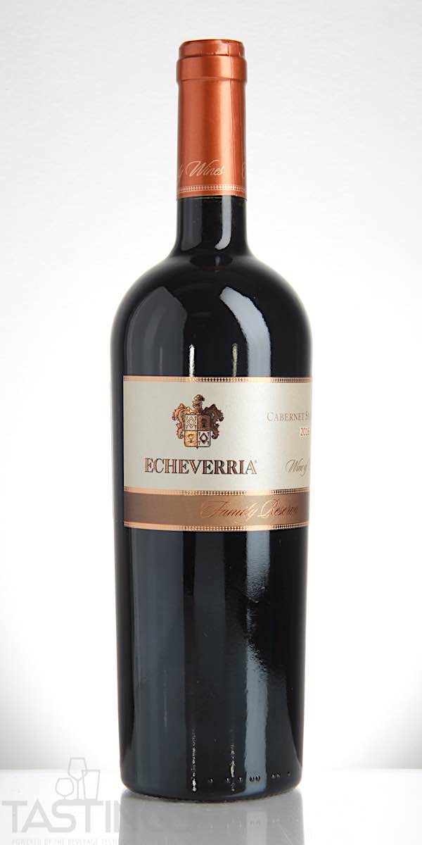 Echeverria 2016 Family Reserva Cabernet Sauvignon Curico Valley Chile ...