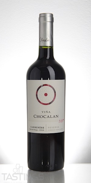Chocalan 2017 Reserva Carmenere Maipo Valley Chile Wine Review | Tastings