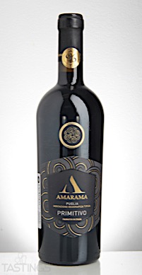 Amarama 2015 Primitivo Puglia IGP Italy Wine Review | Tastings