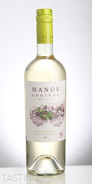 Manos Andinas 2017 Reserva Sauvignon Blanc Casablanca Valley Chile Wine ...