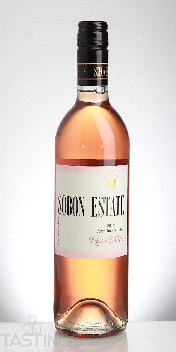 Sobon Estate 2017 Rose Amador County USA Wine Review | Tastings