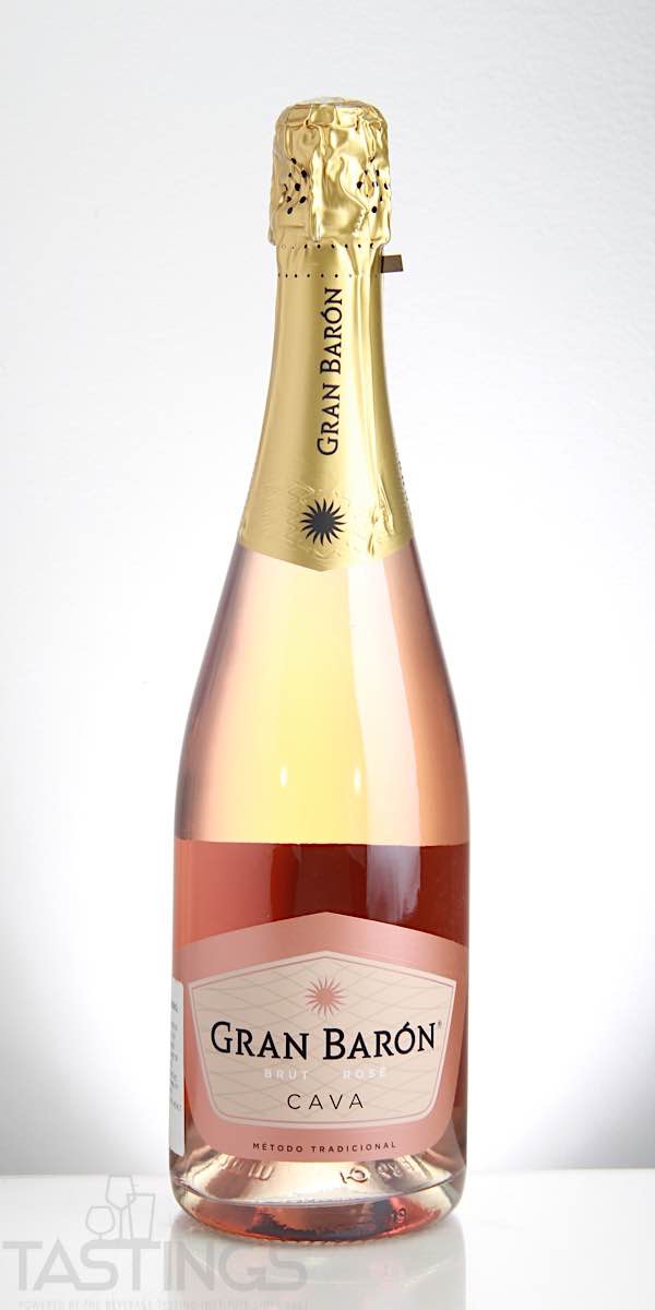 Gran Baron Brut Rose Cava DO Spain Wine Review | Tastings