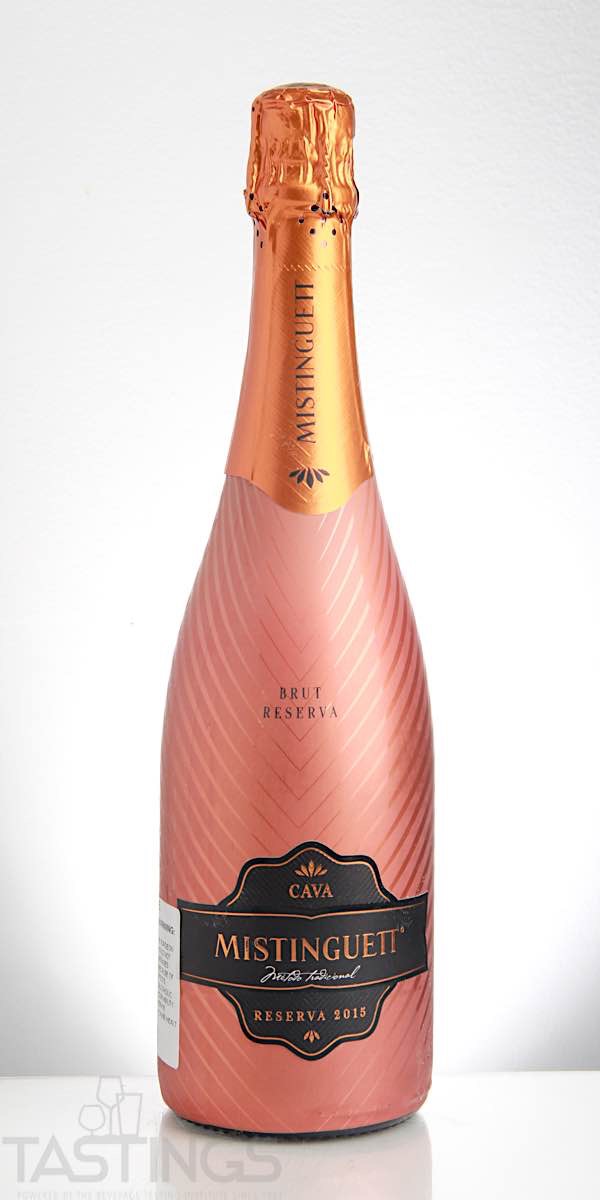 Mistinguett 2015 Brut Reserva Rose Cava DO Spain Wine Review | Tastings
