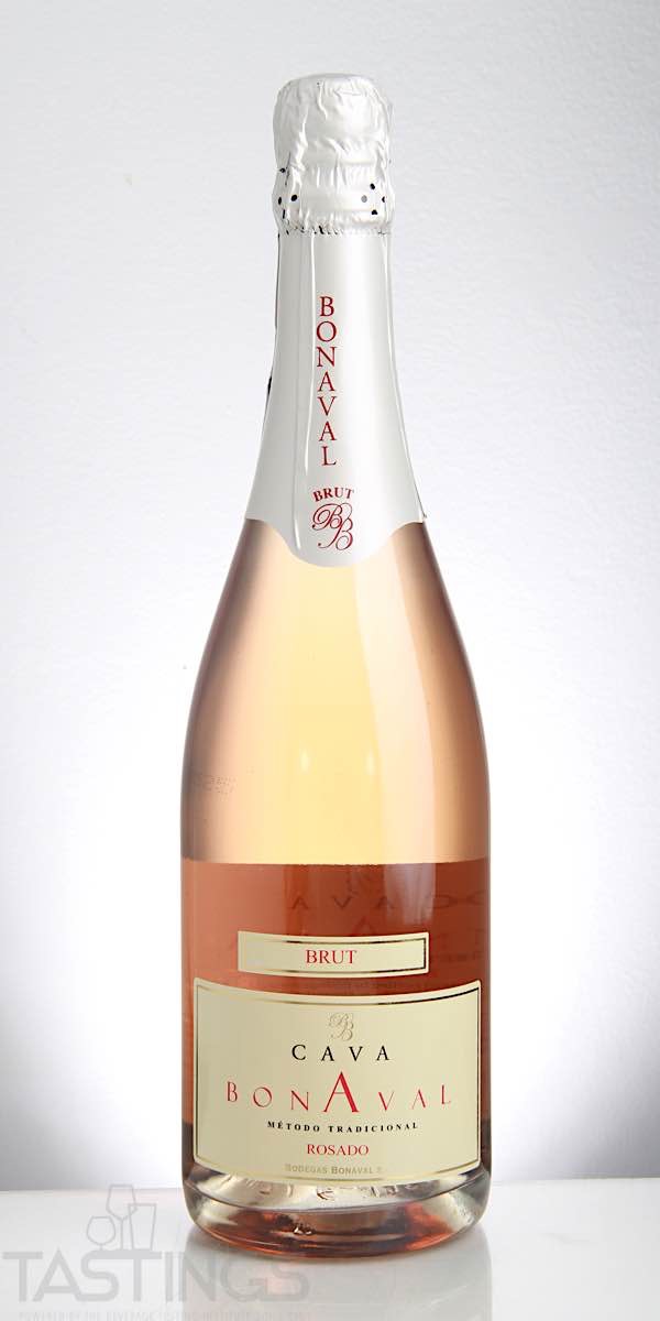 Bonaval NV Brut Rosado Cava DO Spain Wine Review | Tastings