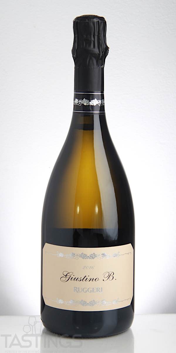 Ruggeri 2016 Giustino B Extra Dry Prosecco Superiore DOCG Italy Wine Review | Tastings