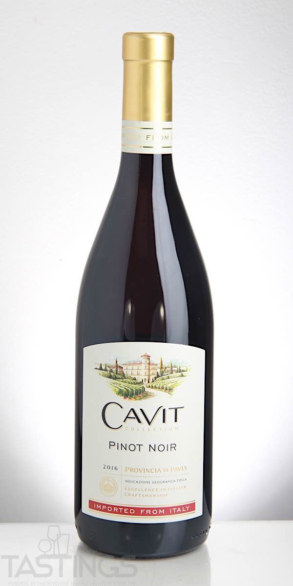 Cavit 2016 Pinot Noir Provincia di Pavia IGP Italy Wine Review | Tastings