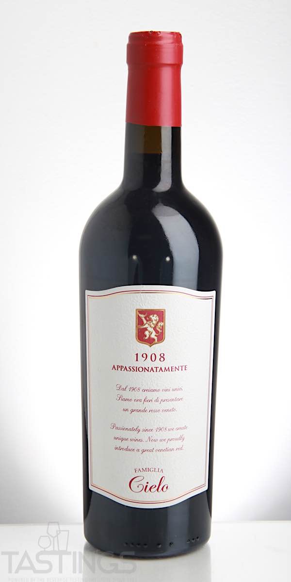Cielo 2016 Appassionatamente Red Veneto IGT Italy Wine Review | Tastings