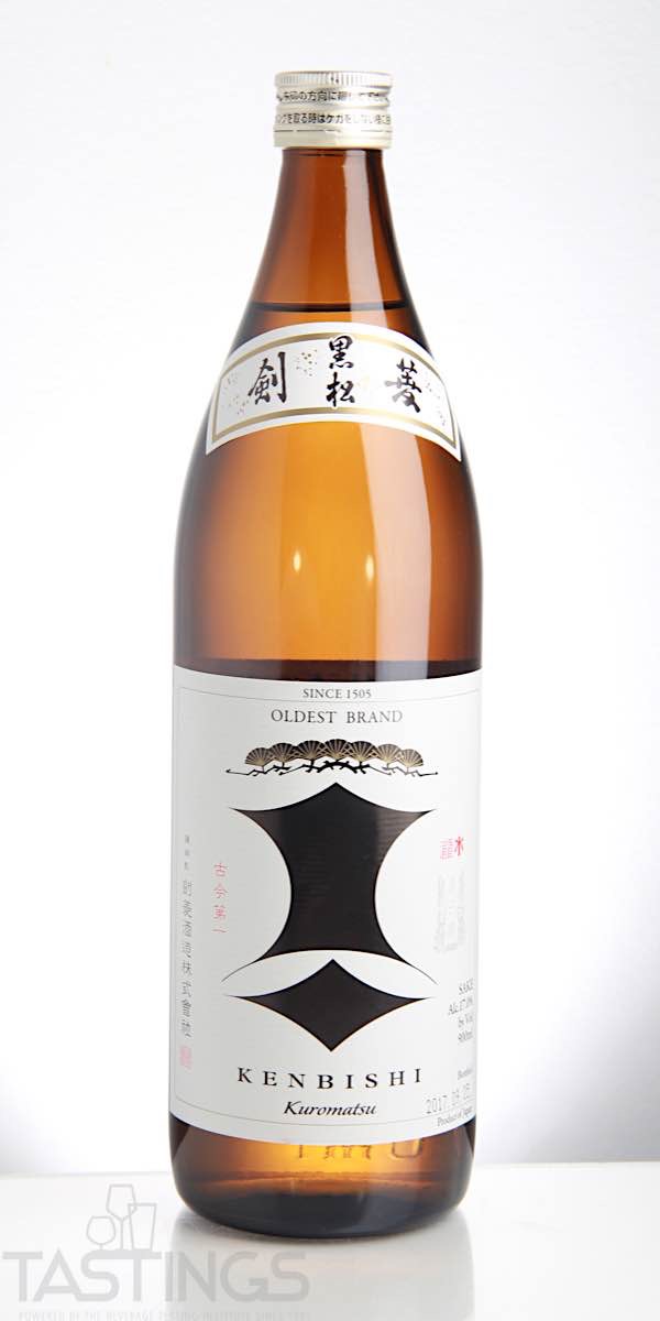 Kenbishi Kuromatsu Honjozo Sake Japan Sake Review | Tastings