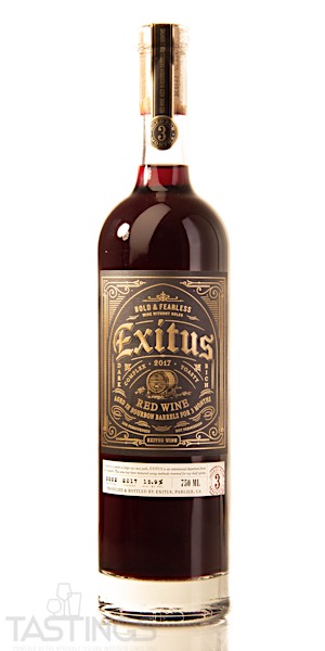 Exitus 2017 Bourbon Barrel Aged Red Blend California USA Wine Review ...