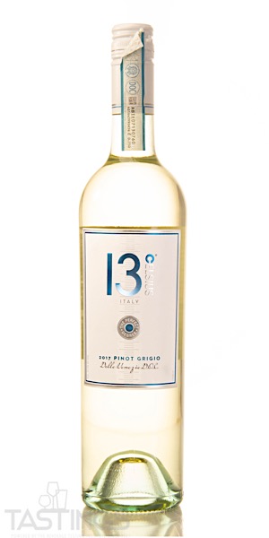 13 Celsius 2017 Pinot Grigio Delle Venezie DOC Italy Wine Review | Tastings