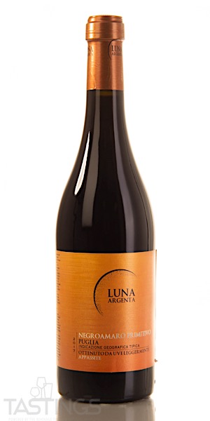 Luna Argenta 2017 Appassite Negroamaro Primitivo Puglia IGT Italy Wine ...