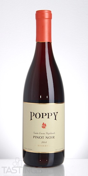 Poppy 2014 Reserve Pinot Noir Santa Lucia Highlands USA Wine Review ...