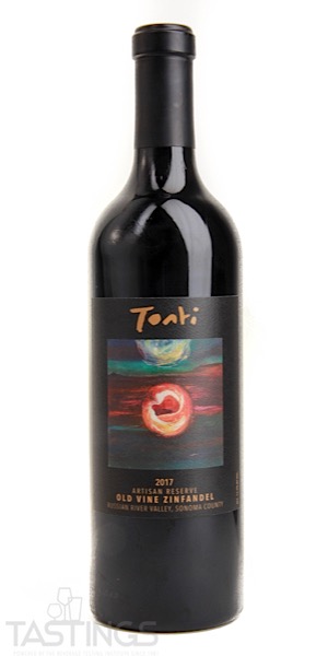 Tonti Family Wines 2017 Artisan Reserve Old Vine Zinfandel Russian ...