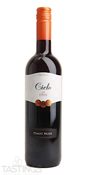 Cielo 2017 Pinot Noir Tre Venezie Italy Wine Review | Tastings