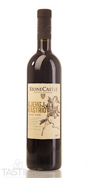 Stone Castle Vineyards and Winery 2017 Gjergj Kastrioti Vranac Rahoveci ...