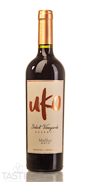 UKO 2017 Reserva Malbec Mendoza Argentina Wine Review | Tastings