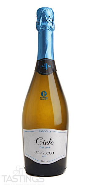 Cielo NV Prosecco DOC Italy Wine Review | Tastings