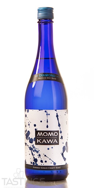 Momokawa Medium Dry Diamond Junmai Ginjo Sake USA Sake Review | Tastings