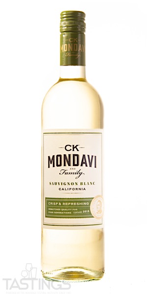 CK Mondavi 2018 Sauvignon Blanc California USA Wine Review | Tastings