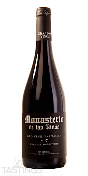 Monasterio de Las Vinas 2017 Old Vine Garnacha Carinena Spain Wine ...
