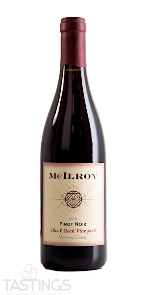 McIlroy 2018 Chock Rock Vineyard Pinot Noir Monterey County USA Wine ...