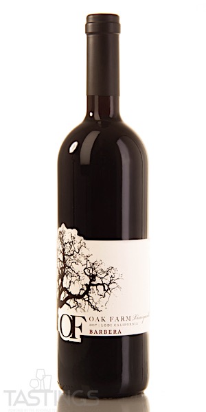 Oak Farm Vineyards 2017 Barbera Lodi USA Wine Review | Tastings