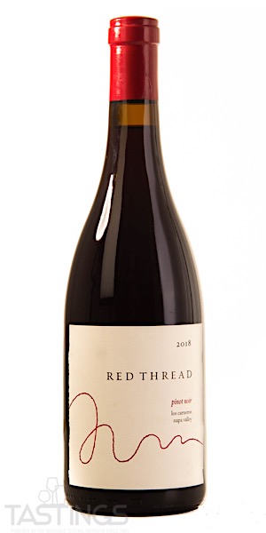Red Thread 2018 Pinot Noir Carneros USA Wine Review | Tastings