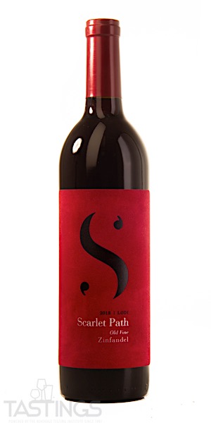 Scarlet Path 2018 Zinfandel Lodi USA Wine Review | Tastings