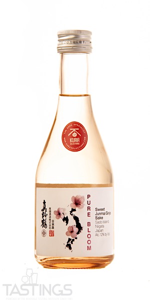 Manotsuru Pure Bloom Sweet Junmai Ginjo Sake Japan Sake Review | Tastings