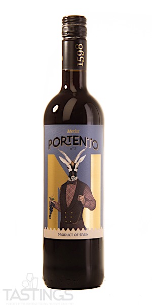 Portento 2018 Merlot La Mancha Spain Wine Review | Tastings