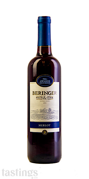 Beringer NV Main and Vine Merlot California USA Wine Review | Tastings