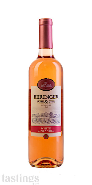 Beringer NV Main and Vine White Zinfandel California USA Wine Review ...