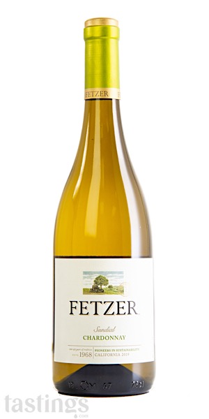 Fetzer 2019 Sundial Chardonnay California USA Wine Review | Tastings