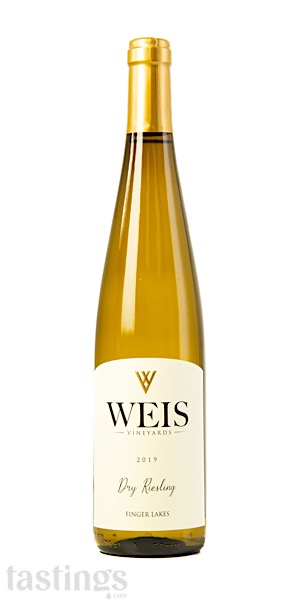 Weis Vineyards 2019 Riesling Finger Lakes USA Wine Review | Tastings