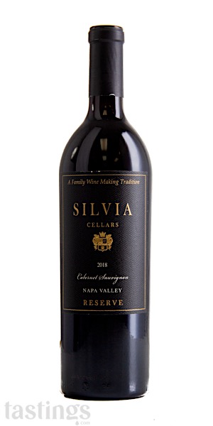 Silvia Cellars 2018 Reserve Cabernet Sauvignon Napa Valley USA Wine ...