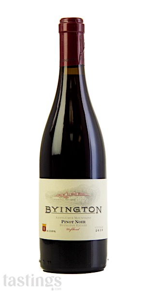 Byington 2019 Unfiltered Pinot Noir Santa Cruz Mountains USA Wine ...