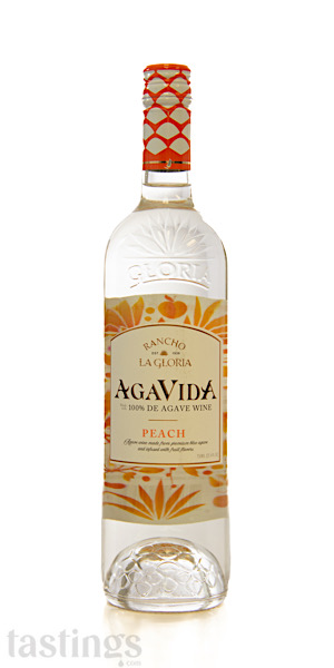 AgaVida NV Peach Agave Wine California USA Wine Review Tastings