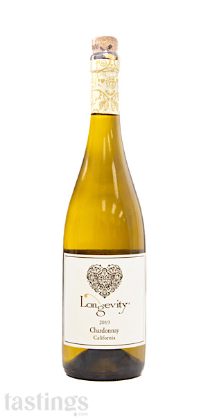 Longevity 2019 Chardonnay California USA Wine Review | Tastings